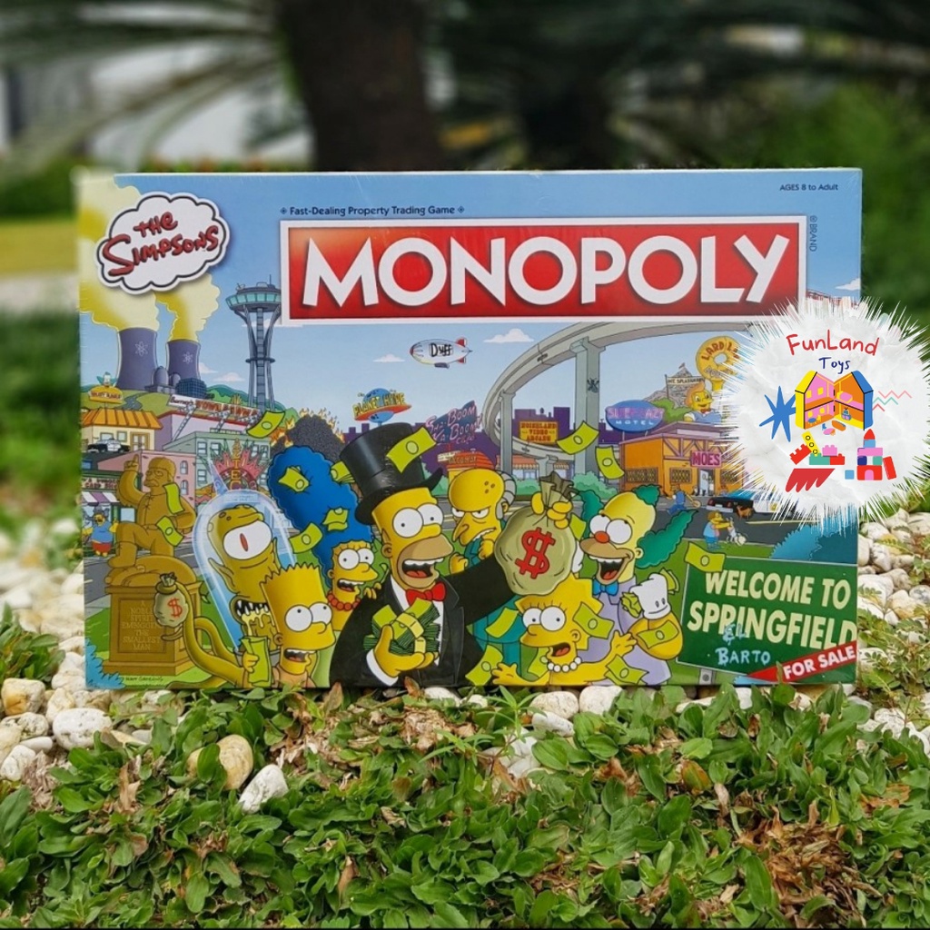 Jual Monopoly The Simpsons Board Game | Shopee Indonesia