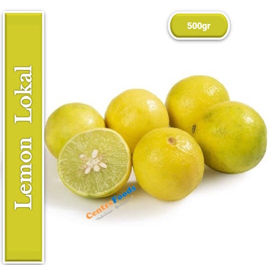 Jual Jeruk Lemon - Lemon Lokal Fresh | 500gr [ Harga Per 0,5 Kg ...
