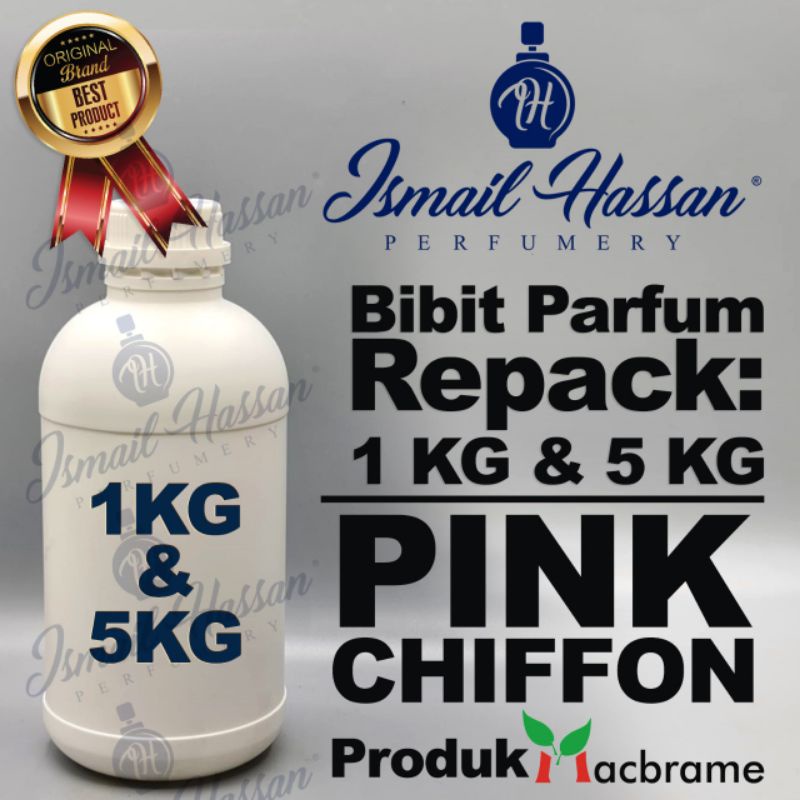 Jual Bibit/Biang Parfum Repack Pink Chiffon Produk MACBRAME Packing Botol Plastik 1Kg | Shopee ...