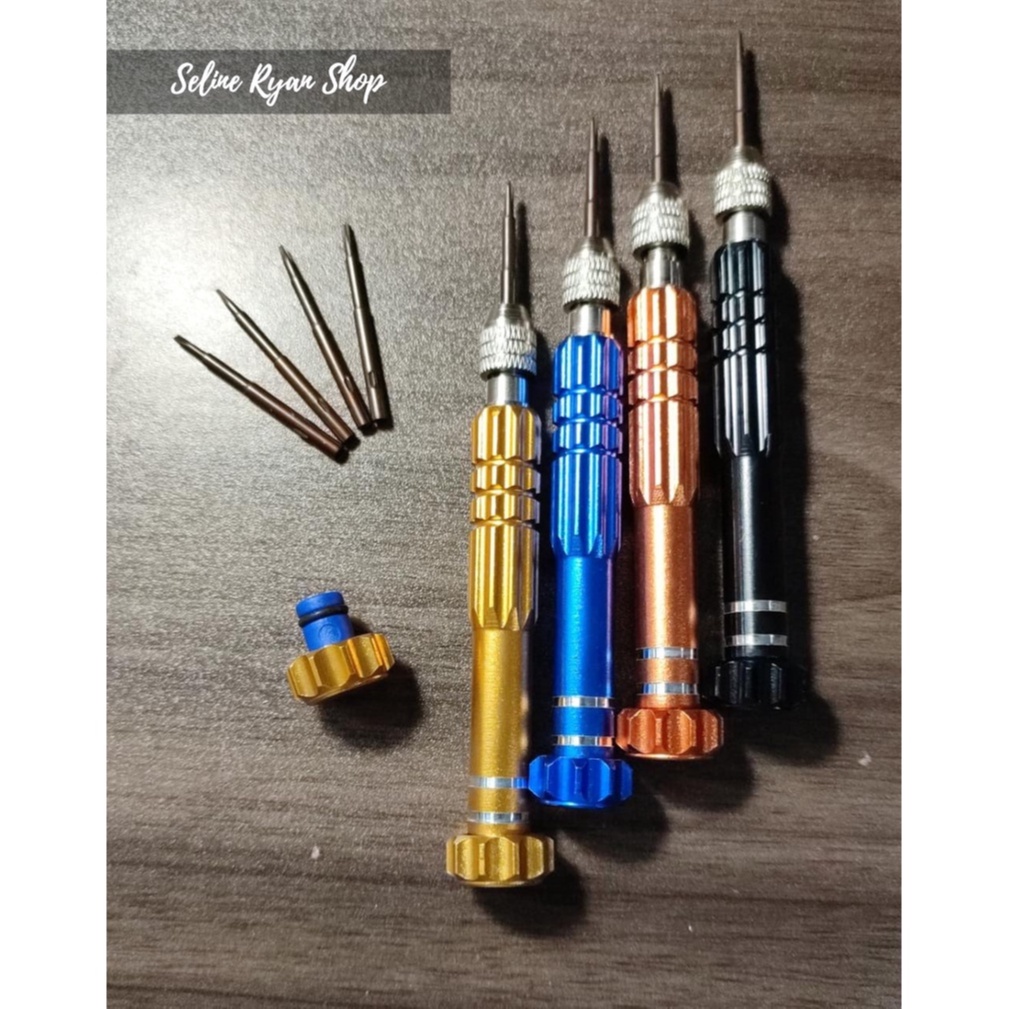 Jual Obeng Arloji / Obeng Jam / Obeng Handphone HP Iphone 5-Mata Model ...