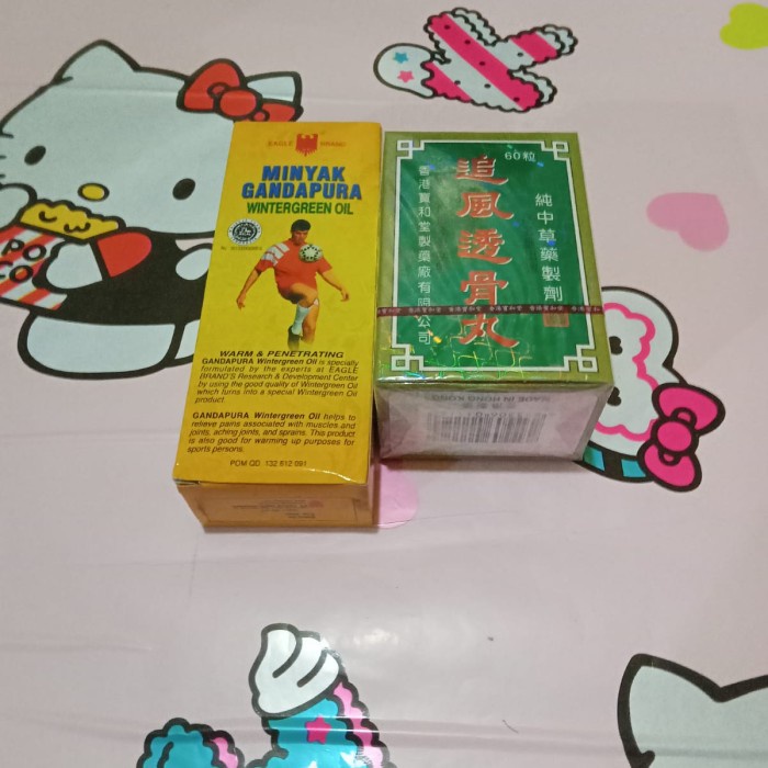 Jual PO WO TONG CHUI FONG TOU KU WAN + MINYAK GANDA PURE CAP LANG 60 ML ...