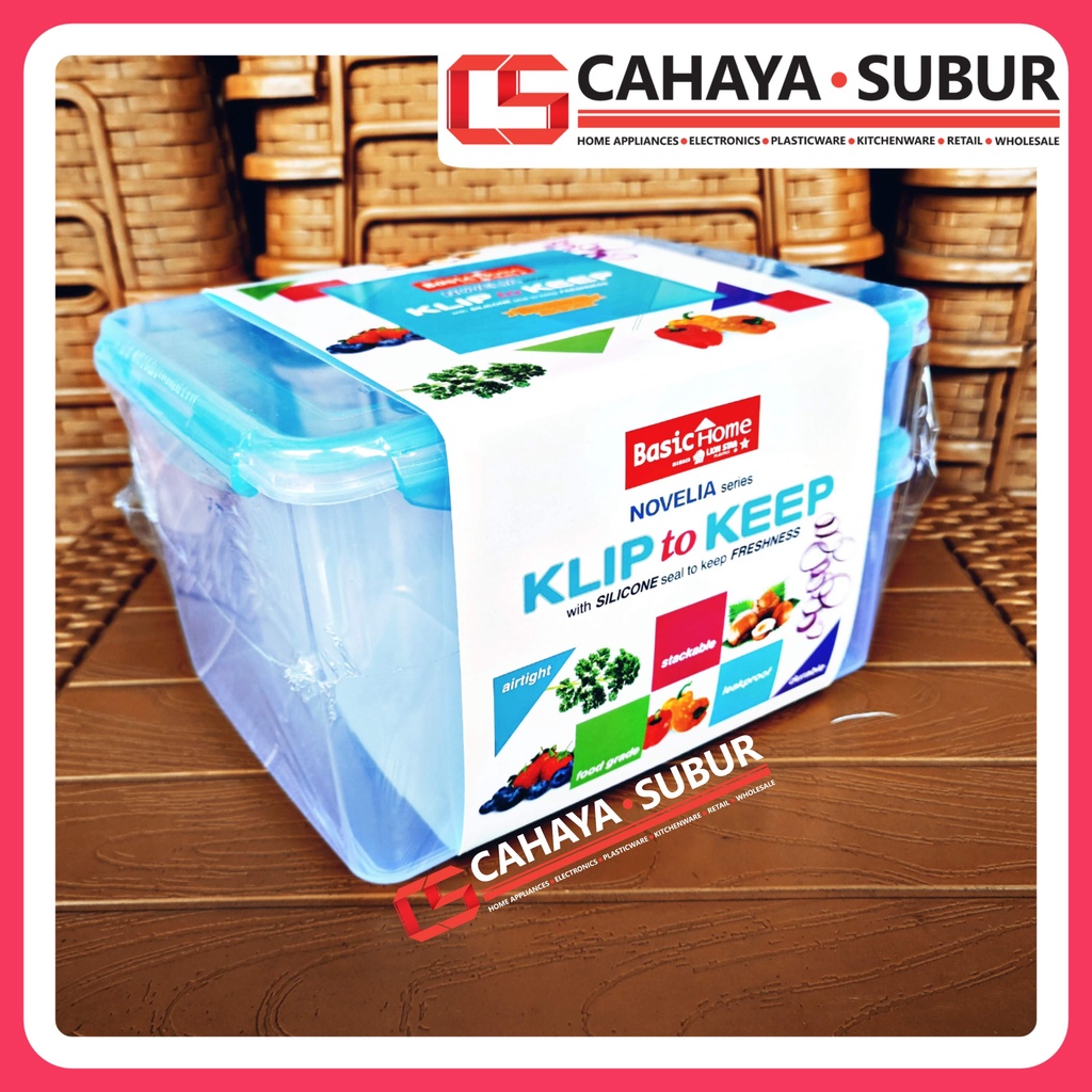 Jual Toples Set 3pcs Klip To Keep NOVELIA Series Value Pack by Basic Home Premium Quality ...
