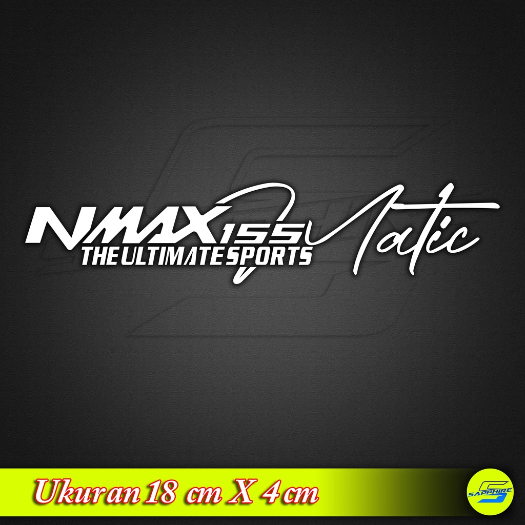 Jual Sticker Nmax Matic Stiker Nmax 155 The Ultimate Sports Matic ...