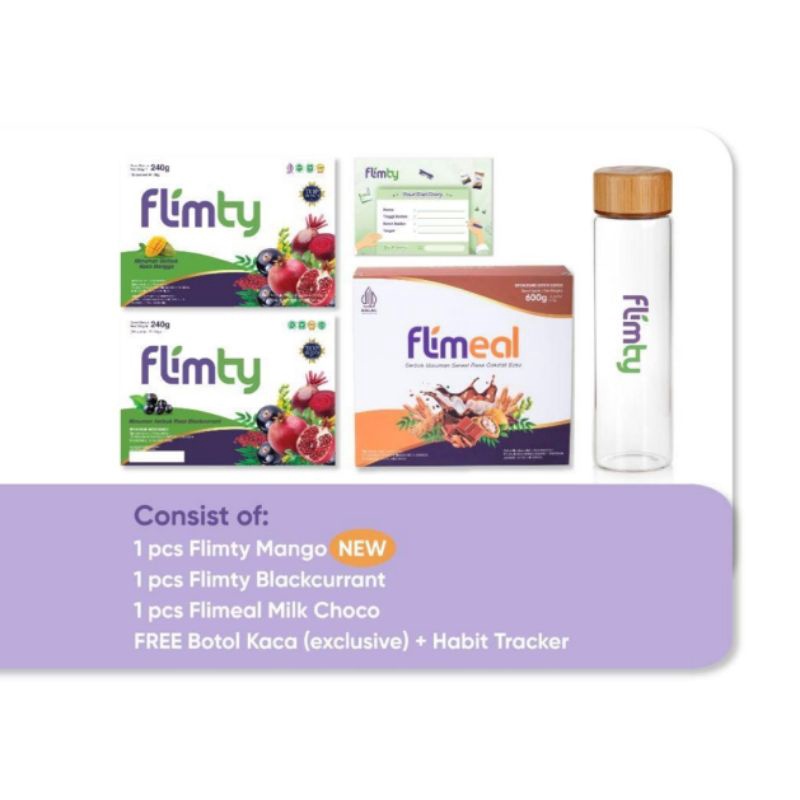 Jual Flimty Paket Edition pakcage Deddy Corbuzier | Free botol kaca ...