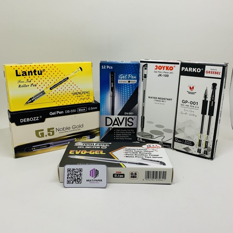 Jual Pena Pulpen Gel Berbagai Merk Berkualitas Lusinan | Shopee Indonesia