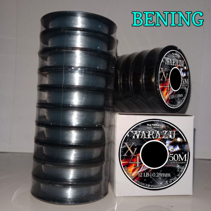 Jual WARAZU wrna BENING/NETRAL 50 METER CONNECTING ISI 10pcs total 500 ...