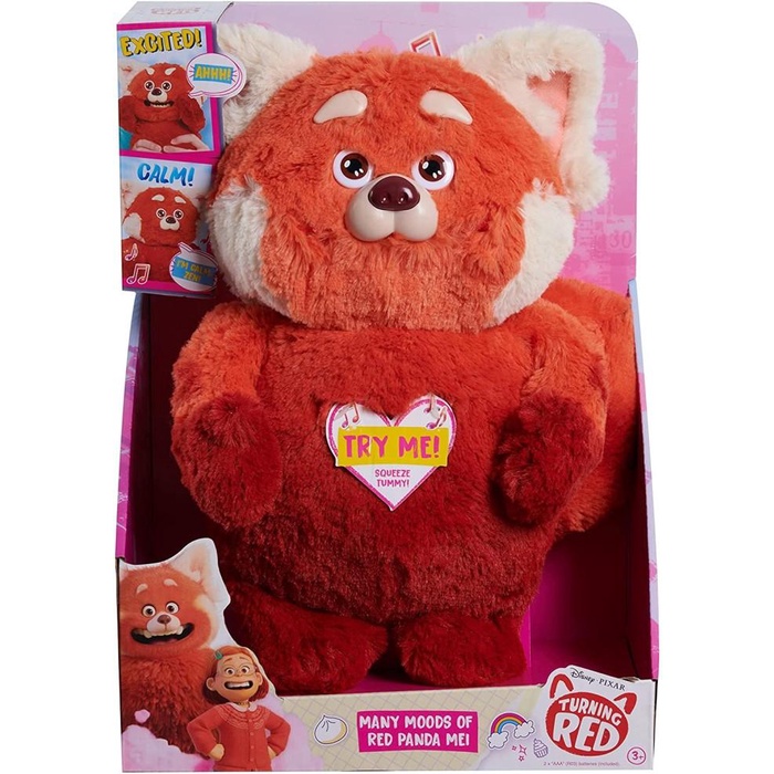 Jual Disney Pixar Boneka Turning Red Many Moods of Red Panda Mei Plush ...