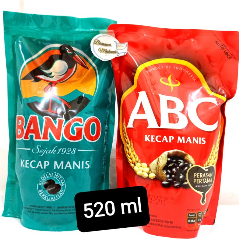 Jual Kecap manis Bango / ABC 520 ml isi ulang refill | Shopee Indonesia
