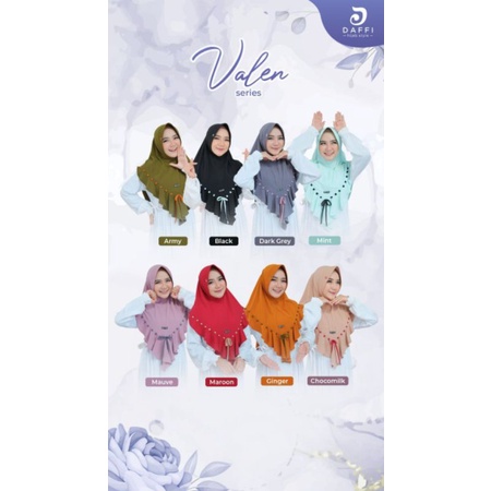 Jual DAFFI Hijab Style Terbaru Artikel Valen Ory By Daffi | Shopee ...