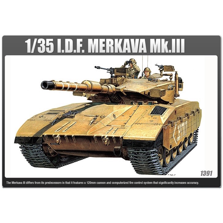 Jual MOKIT ACADEMY 1/35 IDF MERKAVA MK III 13267 | Shopee Indonesia