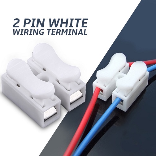 Jual Terminal Kabel 2x2 Quick Connect Listrik 2 Wire Spring System ...