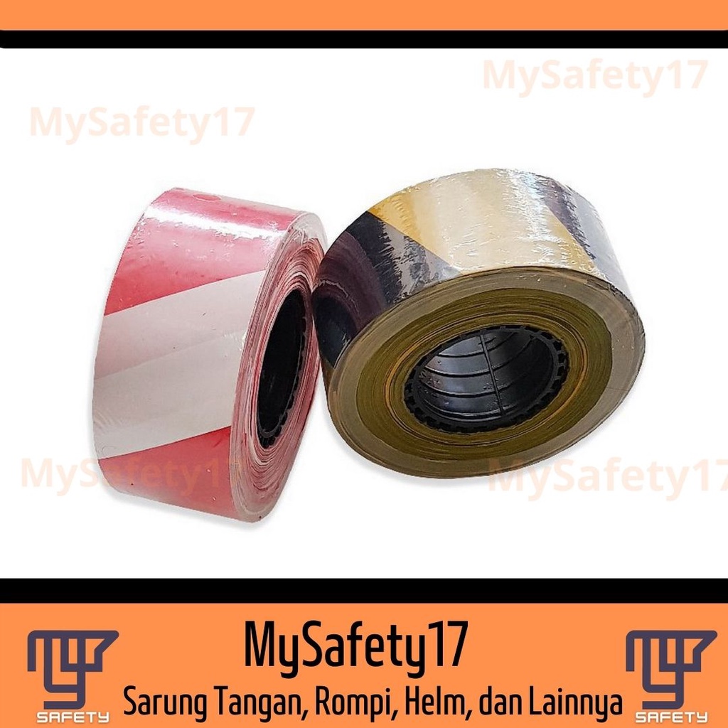 Jual Police Line Barricade Tape Garis Proyek Polisi Safey Line 3" x 500 ...