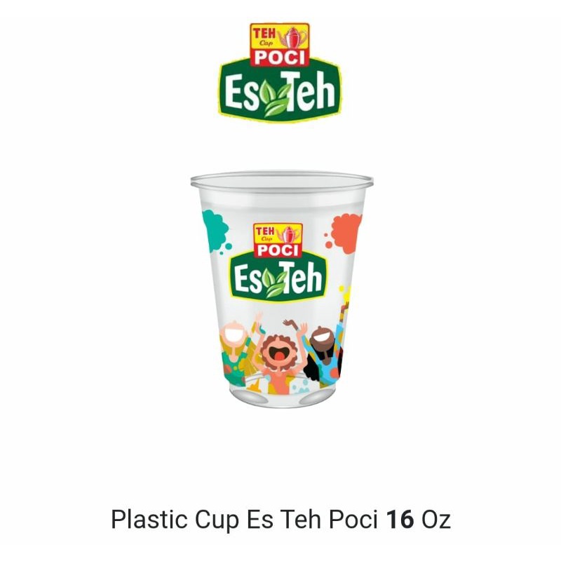 Jual Teh Poci - Gelas Plastik 16 Oz | Shopee Indonesia