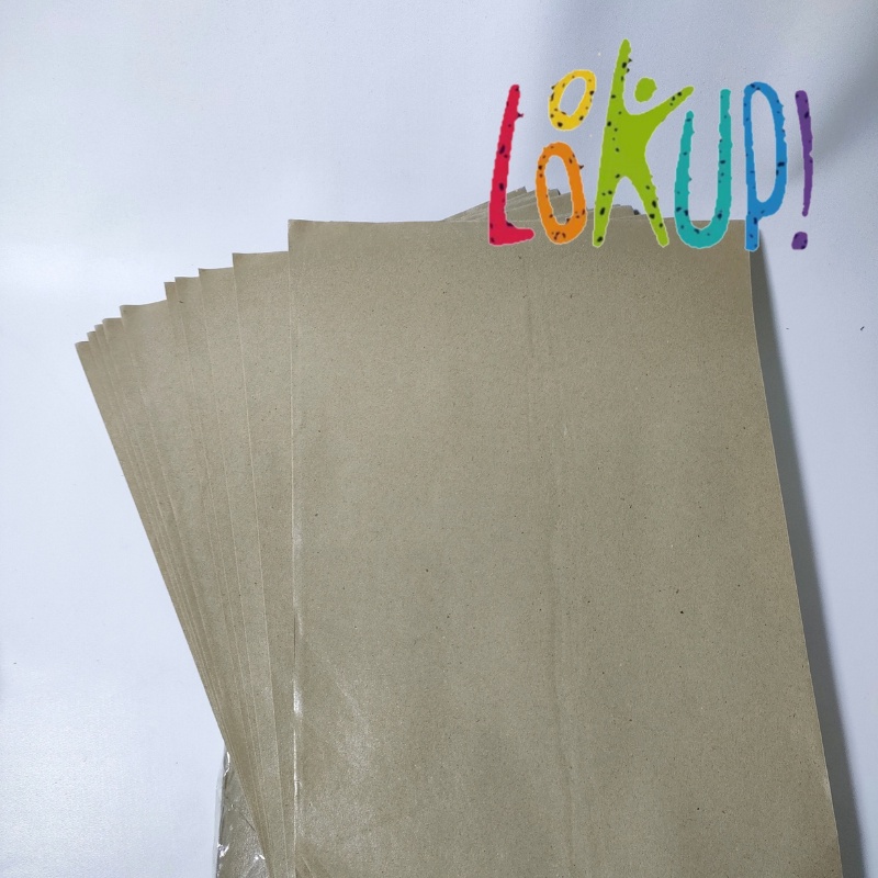 Jual Kertas nasi CAP GAJAH isi 10 lembar / kertas nasi ukuran 27.5 x ...