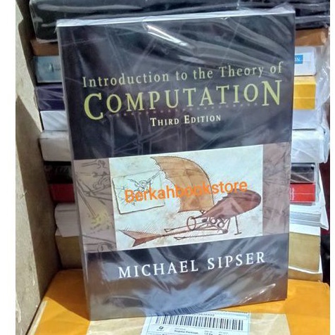 Jual Buku Introduction to the Theory of Computation Third Edition by Michael | Shopee Indonesia
