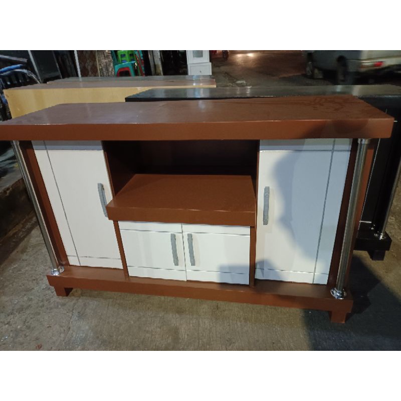 Jual meja tv Bupet tv rak tv pintu 4 kayu minimalis ukuran -+ 120x40x70 ...