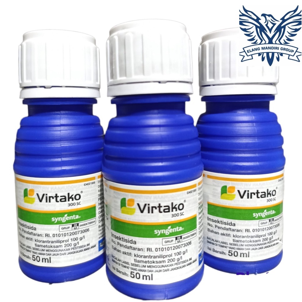 Jual Virtako 300 SC 50ml Insektisida Virtaco klorantraniliprol 100 g/l ...