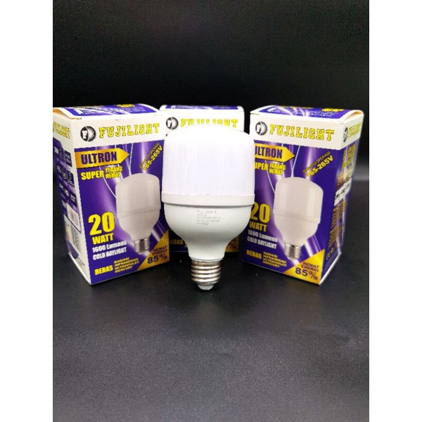 Jual Lampu Led 20w FUJILIGHT ULTRON, warna bolam putih 6500K,garansi 1 ...