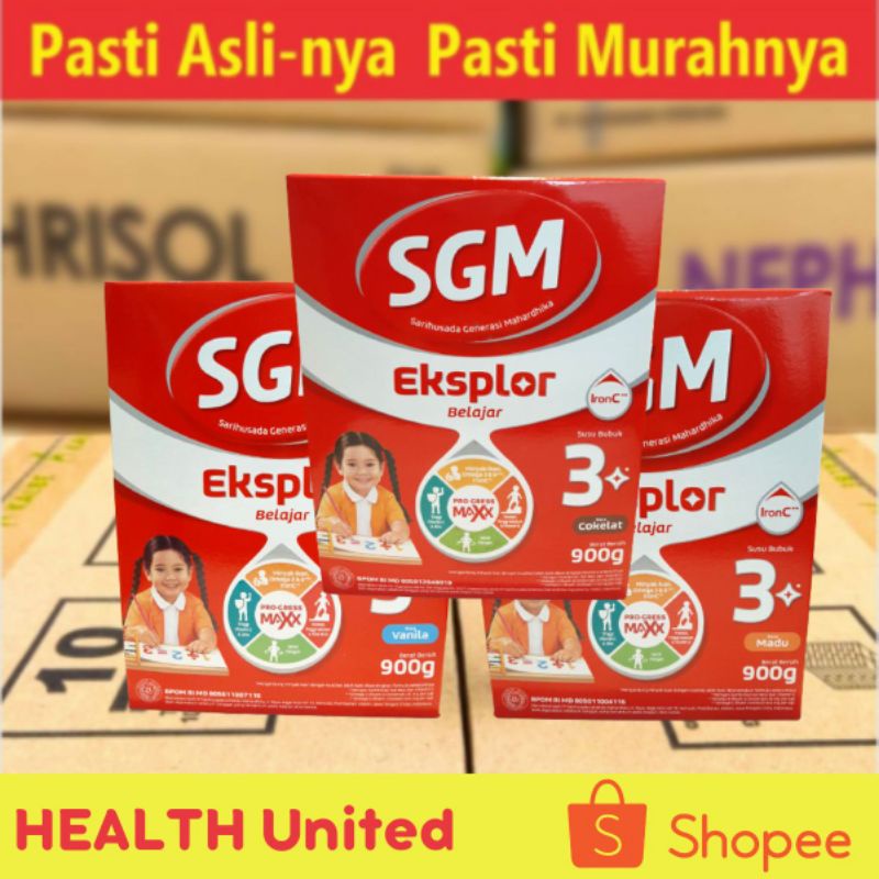 Jual SGM EKSPLOR BELAJAR 3 PLUS(SUSU PERTUMBUHAN ANAK USIA 1-3 TAHUN ...
