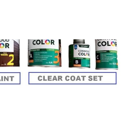 Jual CONWOOD COLOR SEALER CAT FIBERKOTE - 1 LITER - SEALER | Shopee ...