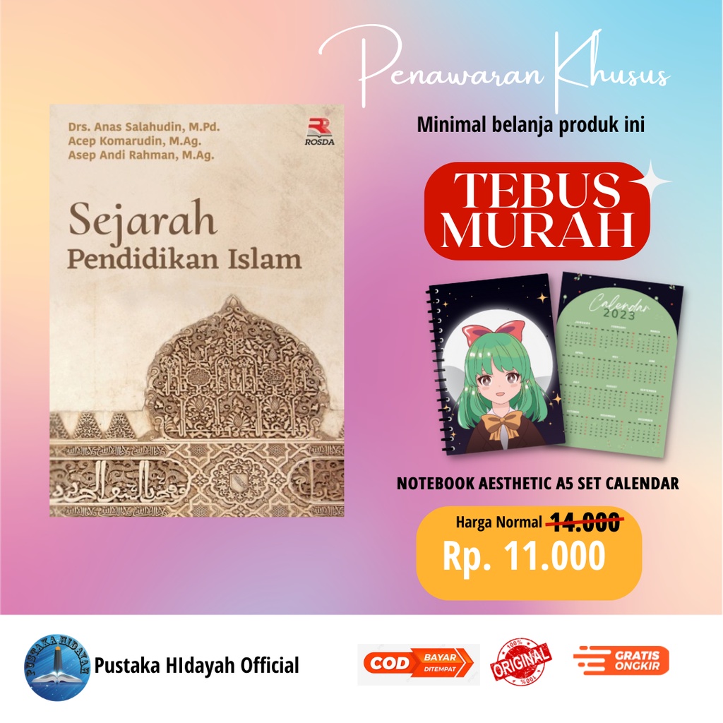 Jual Sejarah Pendidikan Islam - Anas Salahudi | Shopee Indonesia