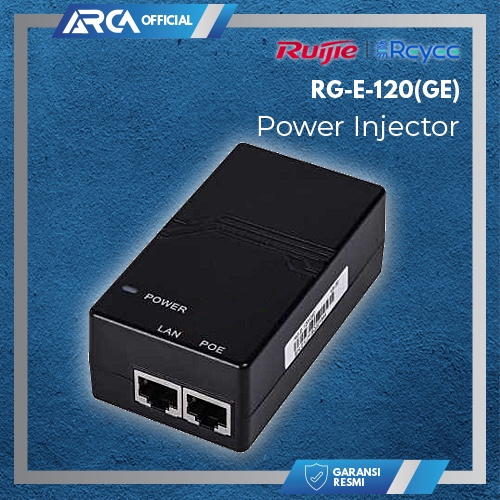 Jual Ruijie Reyee RG-E-120(GE) Power Injector PoE Adapter | Shopee ...