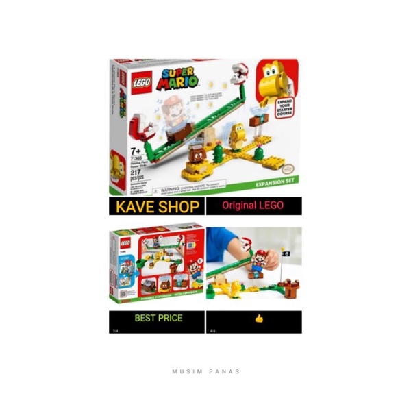 Jual LEGO 71365 Super Mario : Piranha Plant Power Slide | Shopee Indonesia