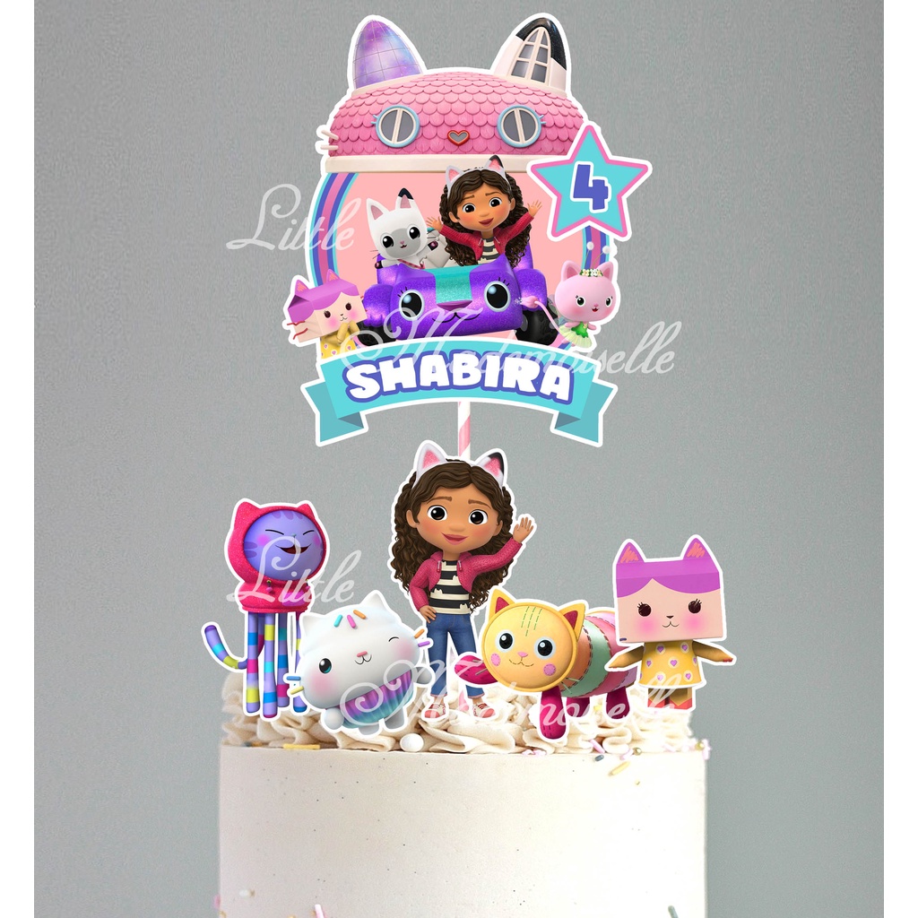 Personalised Printable Gabby's Dollhouse Centerpiece,, 59% OFF Personalised Printable Gabby's Dollhouse Centerpiece,, 59% OFF
