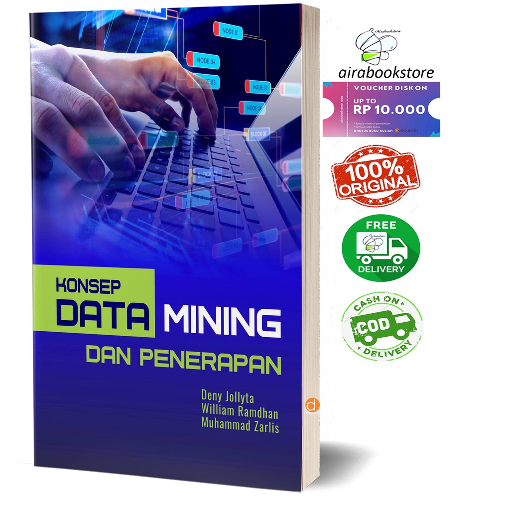 Jual Buku Konsep Data Mining Dan Penerapan - DP04192A Buku ORIGINAL | Shopee Indonesia