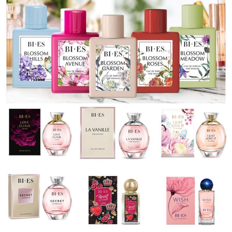 Jual BIES EAU DE PARFUM Wanita / Pria ( Viva La Dolce / Love Elixir / I ...