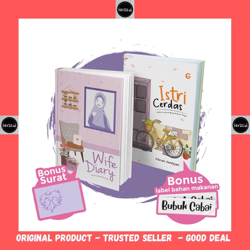 Jual Planner Wife Diary & Buku Istri Cerdas - Gema insani buku umum islam islami pernikahan ...
