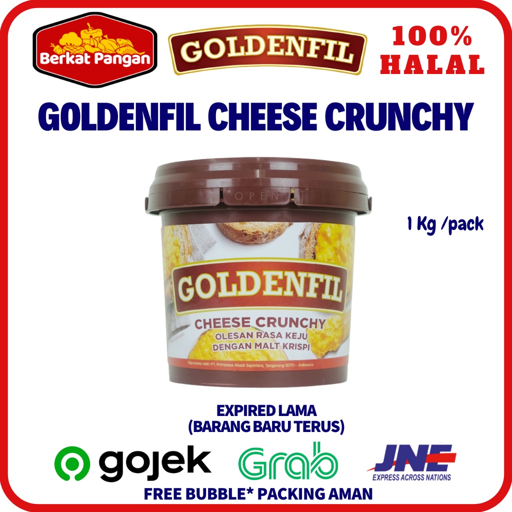Jual GOLDENFIL Selai Choco Crunchy/ Dark Choco/ Hazelnut/ Cheese ...