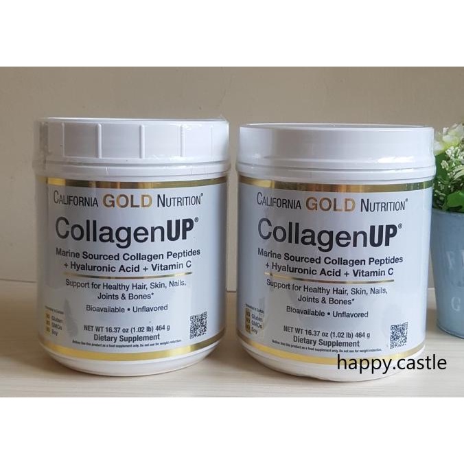 Jual California Gold Nutrition Collagen UP Marine Sourced Collagen 464 ...