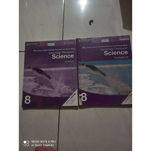 Jual Cambridge Checkpoint Science Coursebook + Workbook 8 | Shopee ...