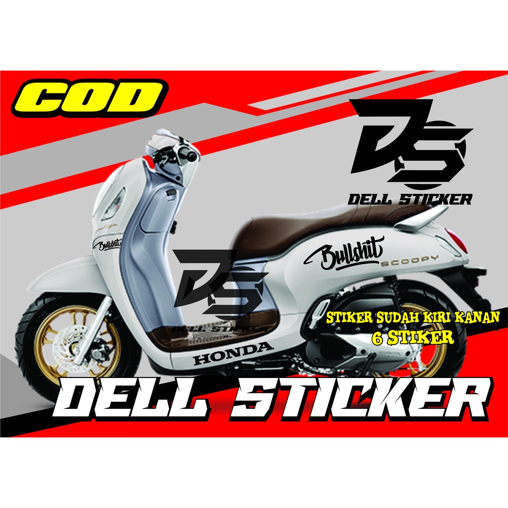 Jual STIKER SCOOPY / STRIPING SCOOPY / CUTTING STIKER SCOOPY BULSIT ...