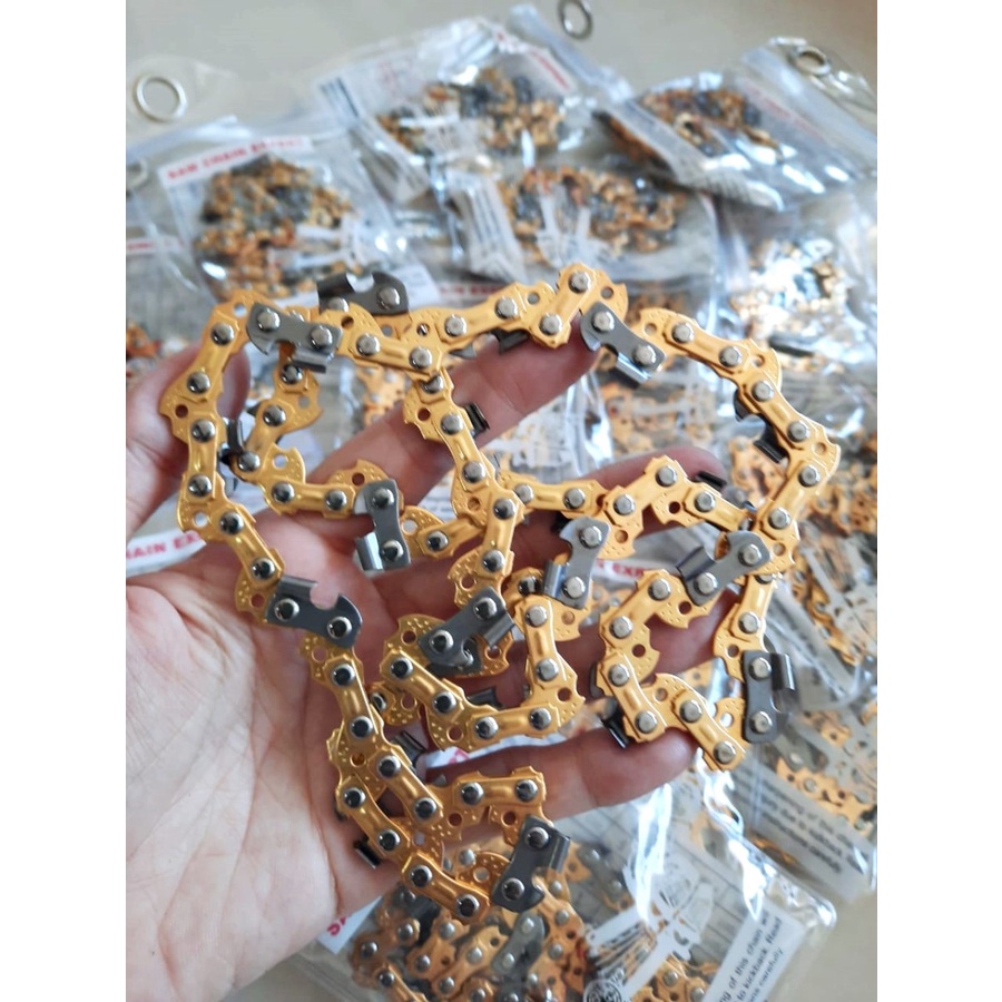 Jual spare part rantai chain saw 12" mata pisau rantai adapter chainsaw ...
