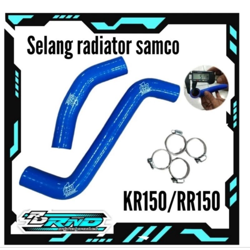 Jual SELANG RADIATOR/SELANG SAMCO NINJA KR150/RR | Shopee Indonesia