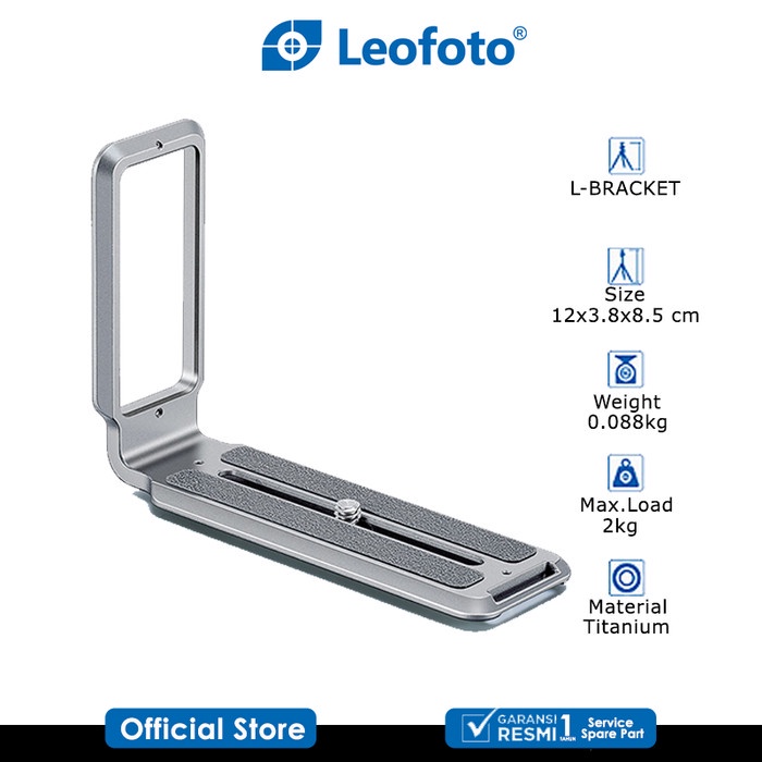 Jual Leofoto UL-01T L Plate Universal Camera Titanium Bracket | Shopee Indonesia