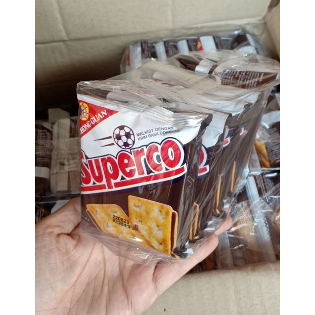 Jual agen distributor makanan ringan biskuit khong guan superco krim ...