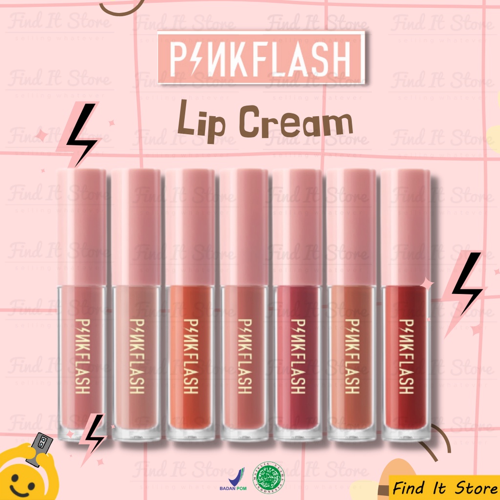 Jual PINKFLASH Lasting Matte Lip Cream | Lip Matte Lip Cream ...