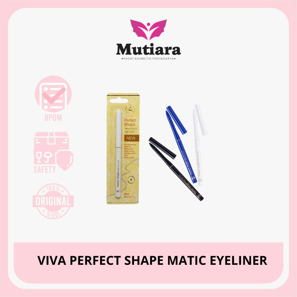 Jual VIVA PERFECT SHAPE MATIC EYELINER | Shopee Indonesia