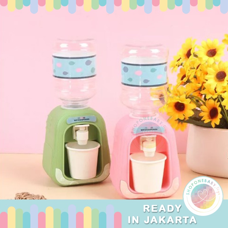 Jual Mainan Dispenser Air Minum Mini Anak Water Dispenser Kecil Galon ...