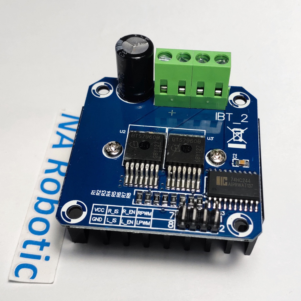 Jual Motor Driver BTS7960 H-bridge 43A | Shopee Indonesia