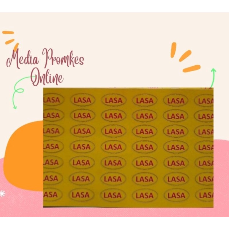 Jual Stiker Label Lasa dan High Alert Double Check | Label Obat Keras ...