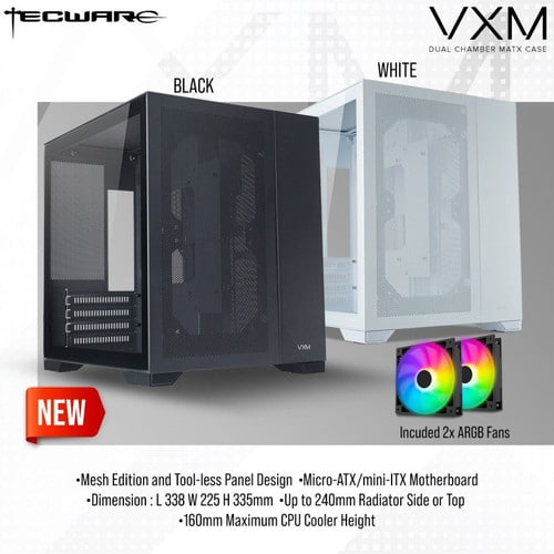 Jual PC CASE TECWARE VXM MESH | Shopee Indonesia