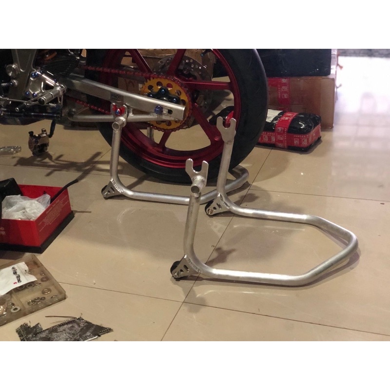 Jual standar paddock paddok pedok mini balap almunium universal not b ...