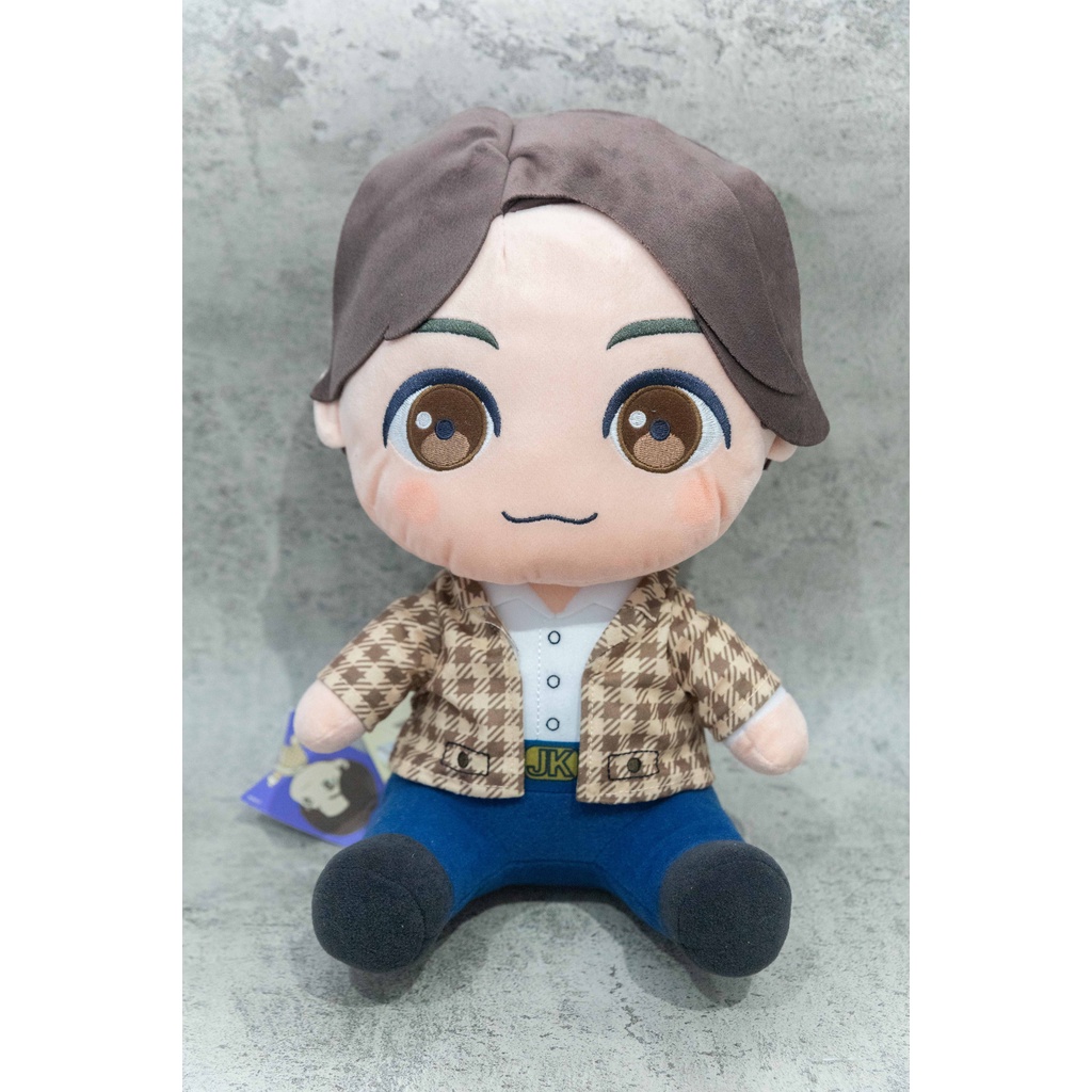 Jual SEGA Osuwari Mega Jumbo BTS TinyTan DYNAMITE Sitting Plush Doll Jungkook | Shopee Indonesia