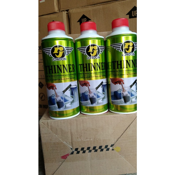 Jual thinner tiner tinner thiner rj london 400ml pelarut cat duco atau ...