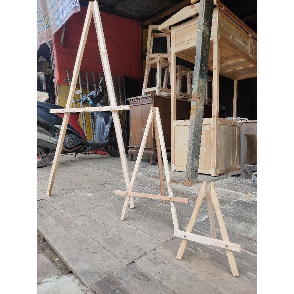 Jual STAND KAYU / TRIPOD KAYU 120CM (KHUSUS INSTAN) | Shopee Indonesia