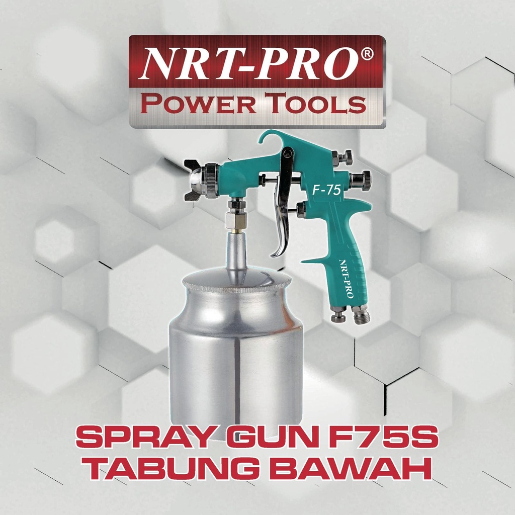 Jual NRT-PRO F75S Spray Gun Tabung Bawah Semprot Spraygun | Shopee ...